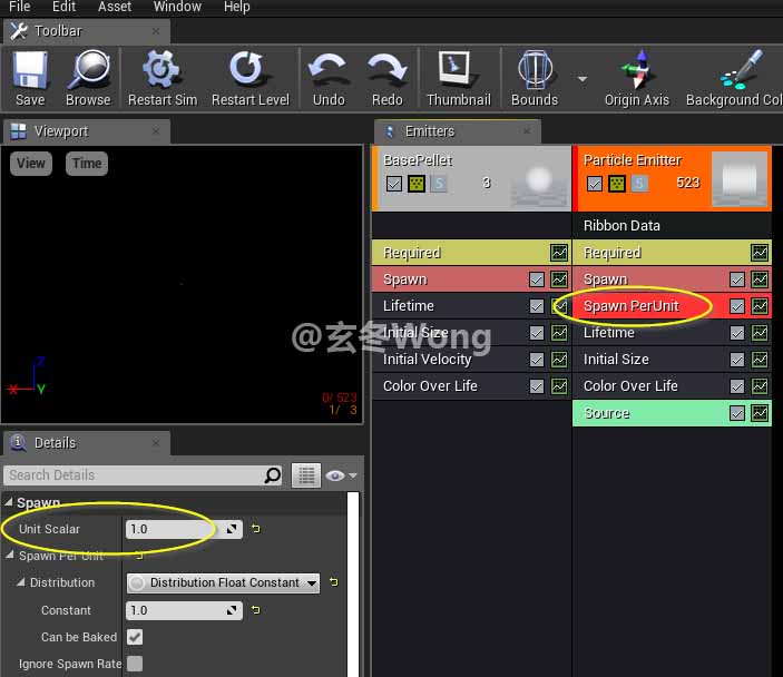 [UE4]Particle Related